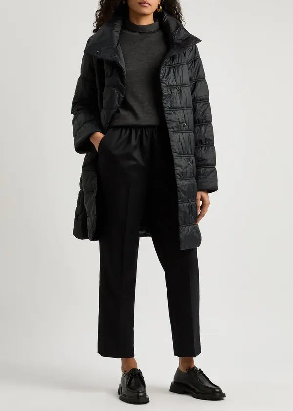 Eileen Fisher Roll-neck Fine-knit Wool Jumper