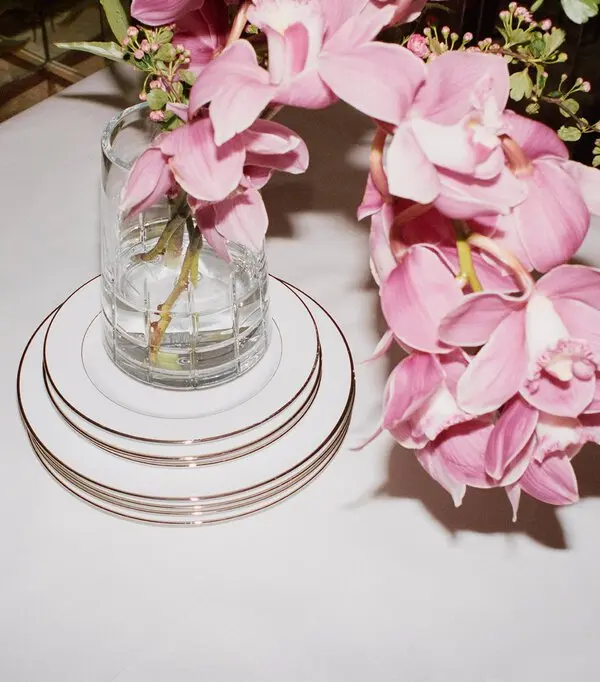 Christofle Small Crystal Graphik Vase