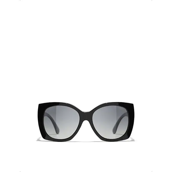 Chanel Ch5519 Square Frame Sunglasses - Black