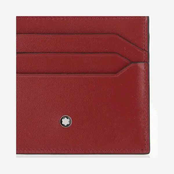 Montblanc Card Case 6 Compartments Meisterstück - Red