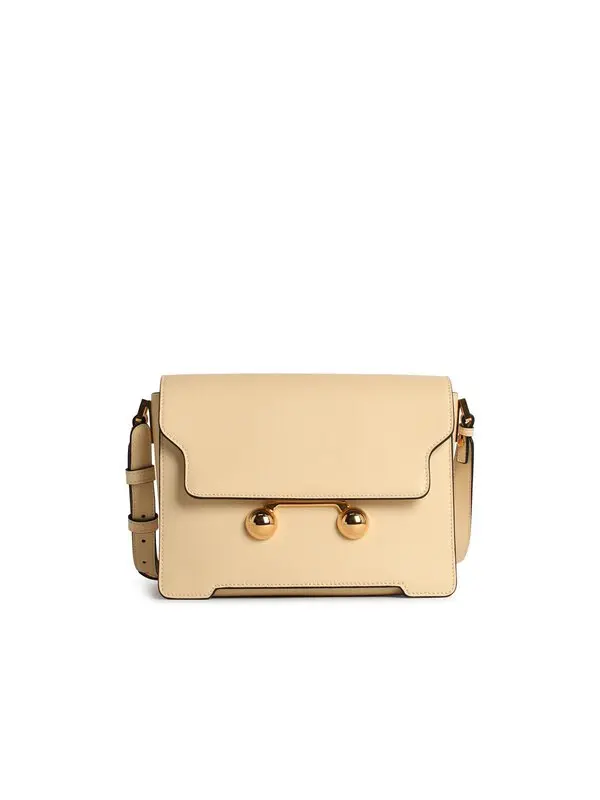 Marni Trunk Crossbody Bag - Ivory