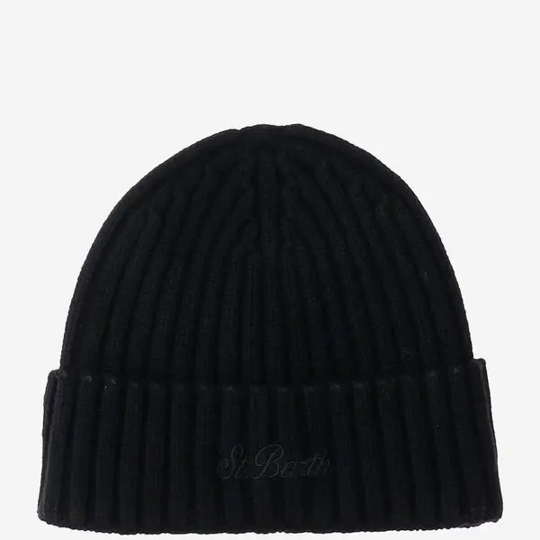 MC2 SAINT BARTH Wool-blend Beanie - Black
