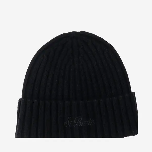 MC2 SAINT BARTH Wool-blend Beanie - Black