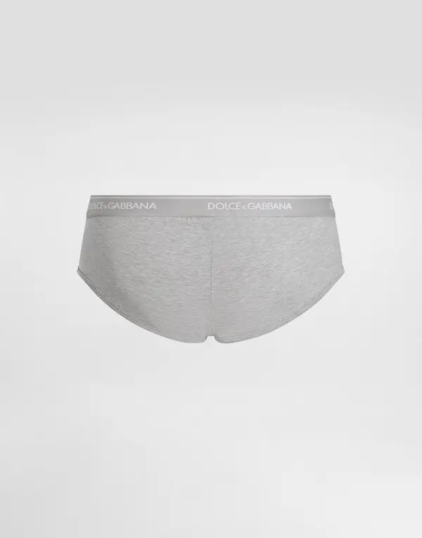 Dolce & Gabbana Stretch Jersey Regular-fit Brando Briefs 3-pack - Multicolor