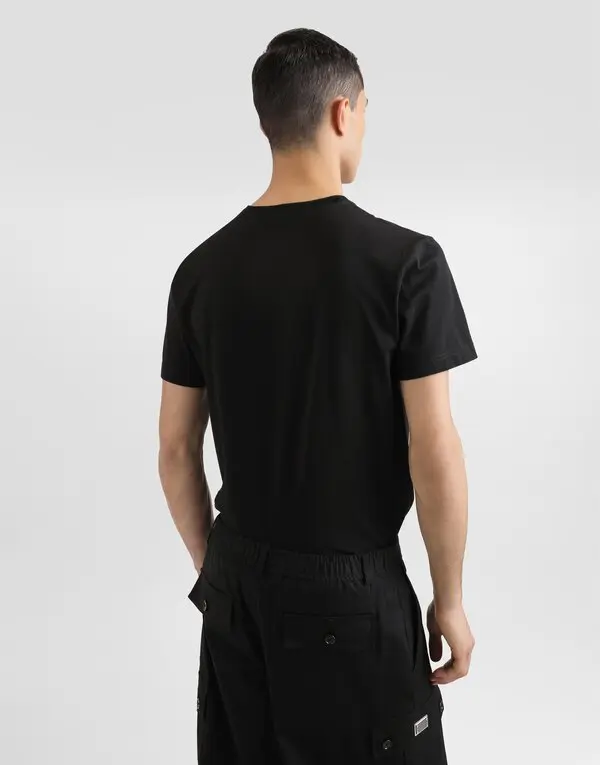 Dolce & Gabbana Cotton T-shirt With Tag - Black