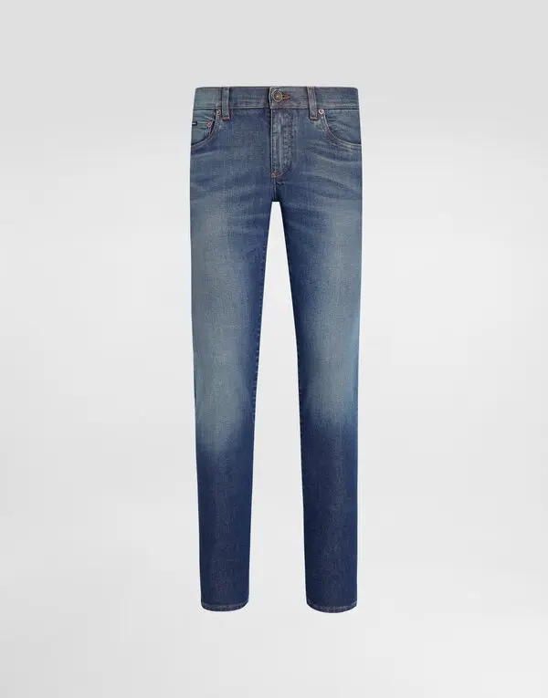 Dolce & Gabbana Stretch Cotton Skinny Jeans