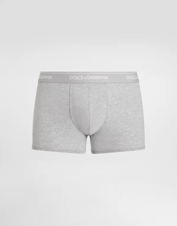 Dolce & Gabbana 3-pack Of Regular-fit Stretch Jersey Boxers - Multicolor