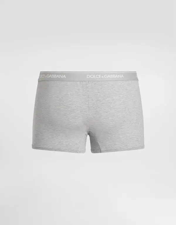 Dolce & Gabbana 3-pack Of Regular-fit Stretch Jersey Boxers - Multicolor