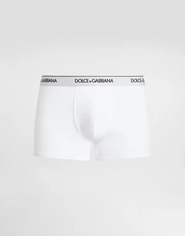 Dolce & Gabbana 3-pack Of Regular-fit Stretch Jersey Boxers - Multicolor