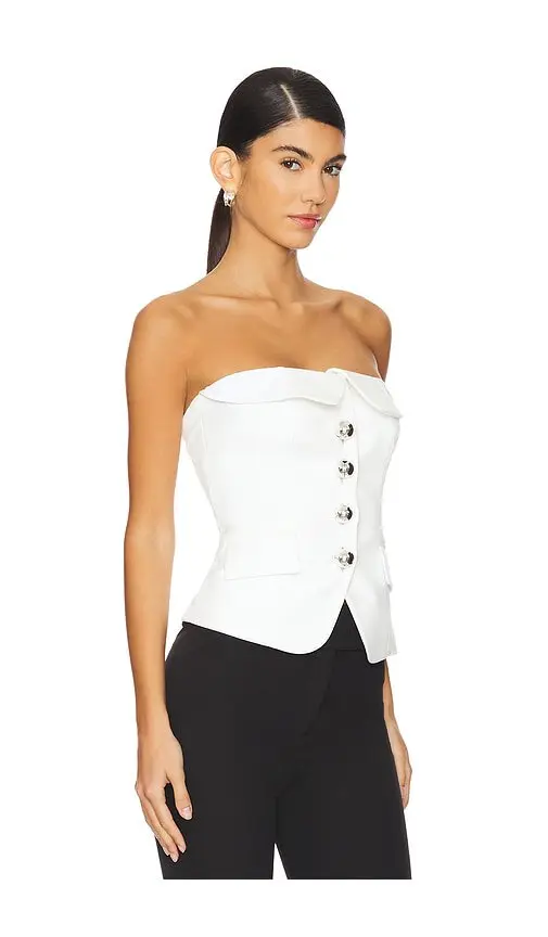 LEJE Tailored Bustier Top