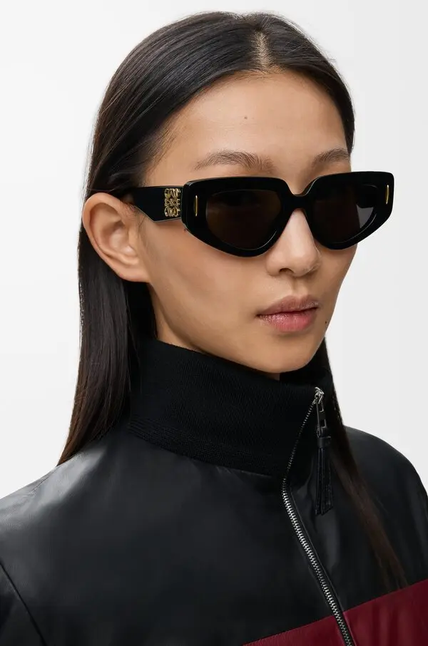 Loewe Butterfly Sunglasses - Black