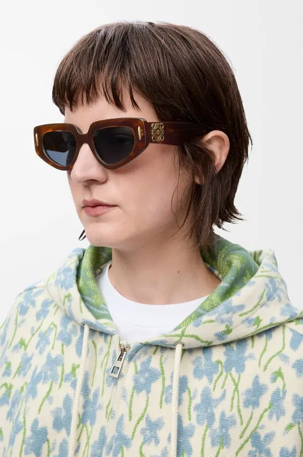 Loewe Butterfly Sunglasses - Flamed Havana