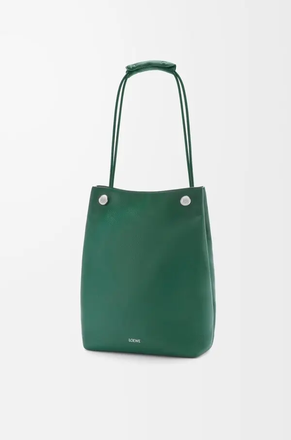 Loewe Pebble Hobo Bag - Evergreen