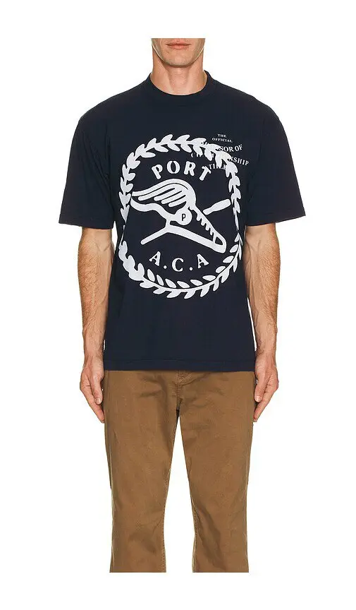 PORT A.C.A Laurel 89 Tee In Blue