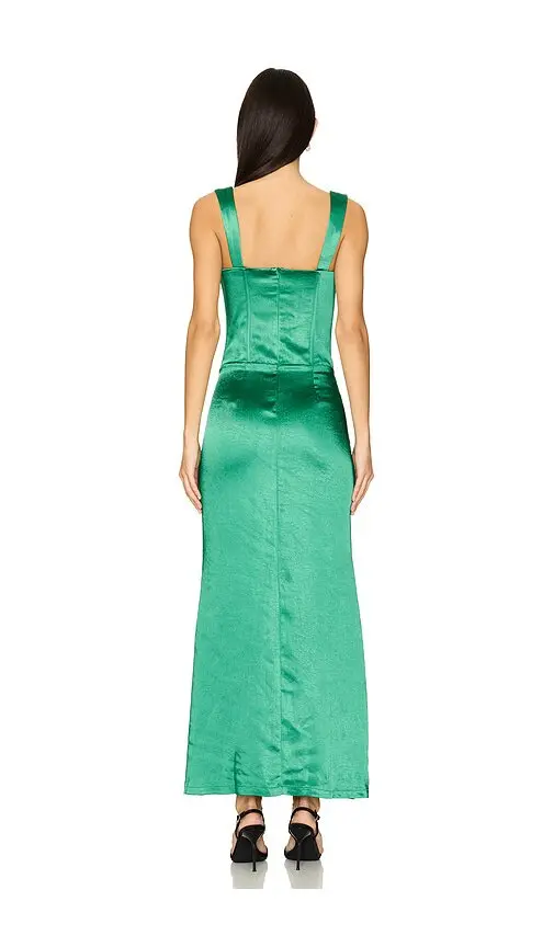RUNAWAY THE LABEL Oura Maxi Dress - Green