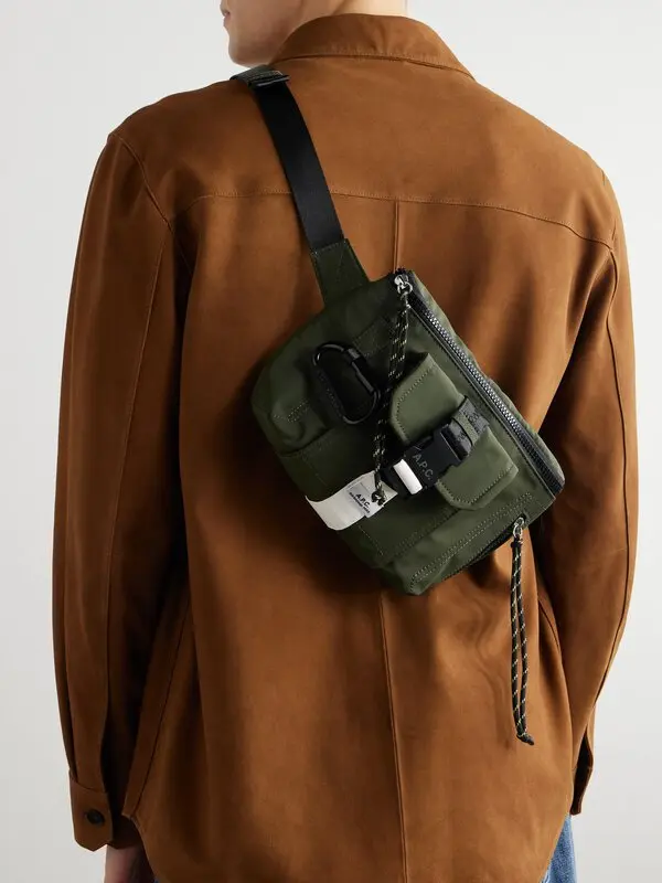 A.p.c. Trek Shell Messenger Bag