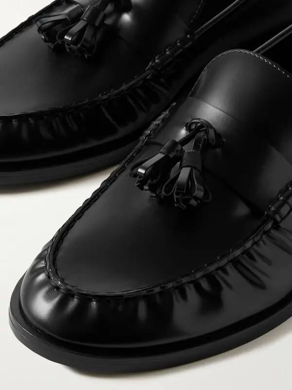 THE ROW Tasselled Leather Loafers