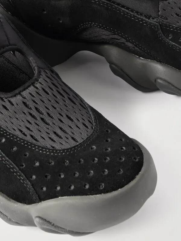 Oakley Flesh Jacquard-knit Slip-on Sneakers - Black