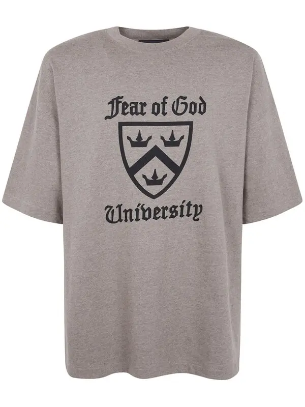 Fear Of God Printed T-shirt - Grey