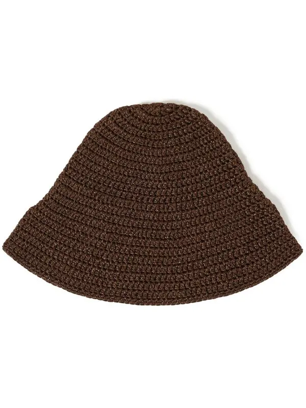 Alanui Ray Of Light Bucket Hat - Brown