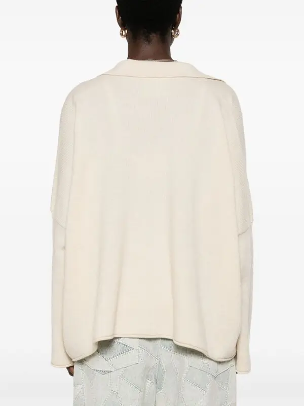 Alanui Polo Sweater - Neutrals