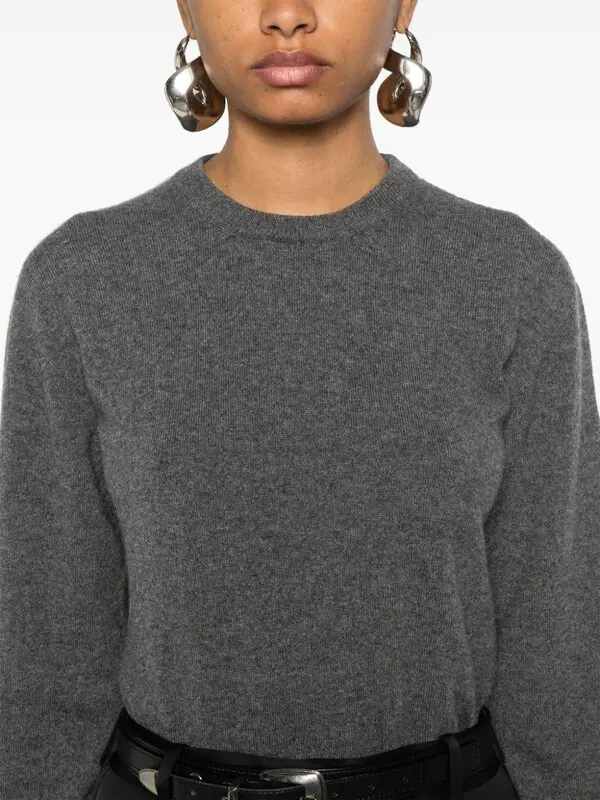 JIL SANDER Mélange Cashmere Jumper - Grey