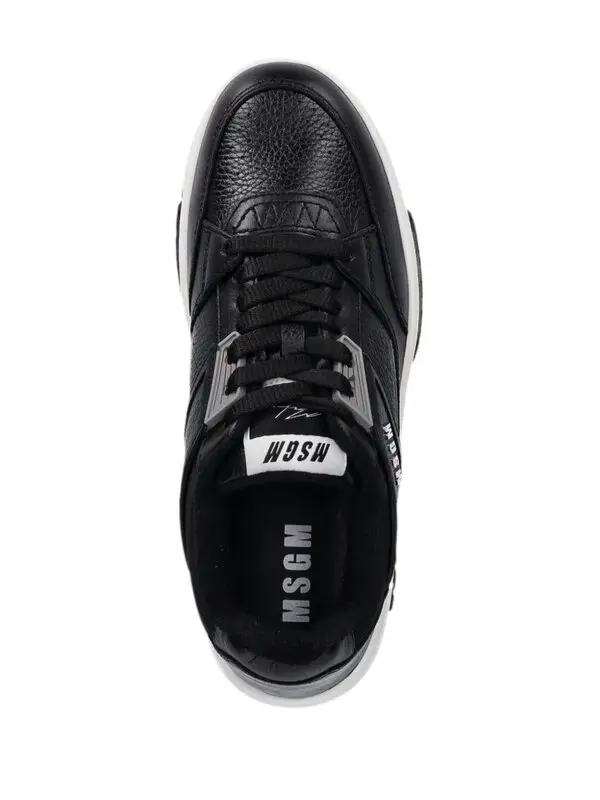 MSGM Logo-patch Sneakers