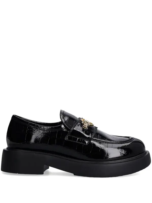 Moschino Logo-lettering Loafers