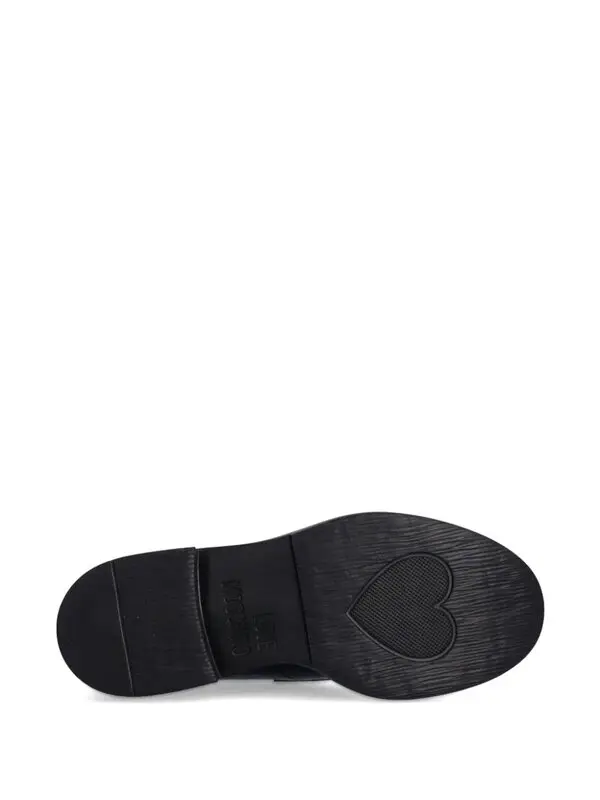 Moschino Logo-lettering Loafers