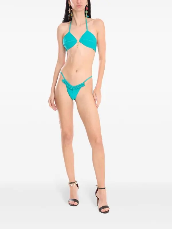 AMIR SLAMA X Jade Picon Shell-charms Bikini