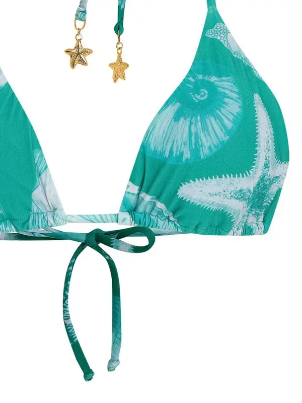 AMIR SLAMA Starfish-print Bikini