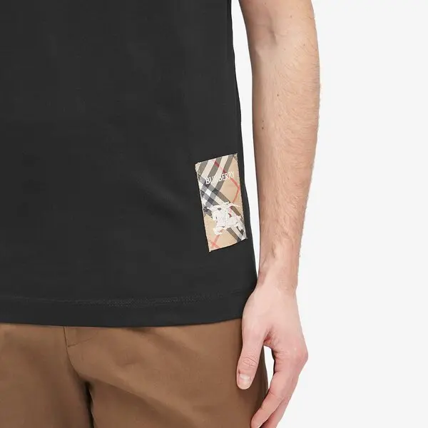 Burberry Check Label T-shirt