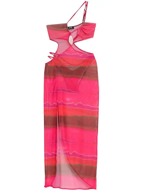 AMIR SLAMA Tulle Maxi Dress - Pink