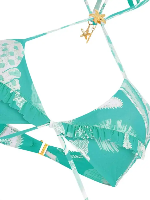 AMIR SLAMA Starfish-print Bikini