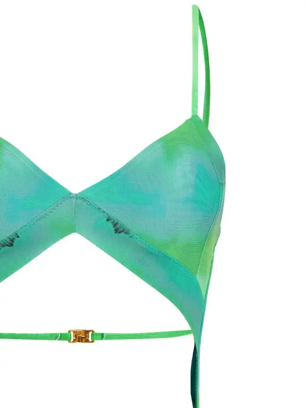 AMIR SLAMA Tie-dye One Piece Swimsuit