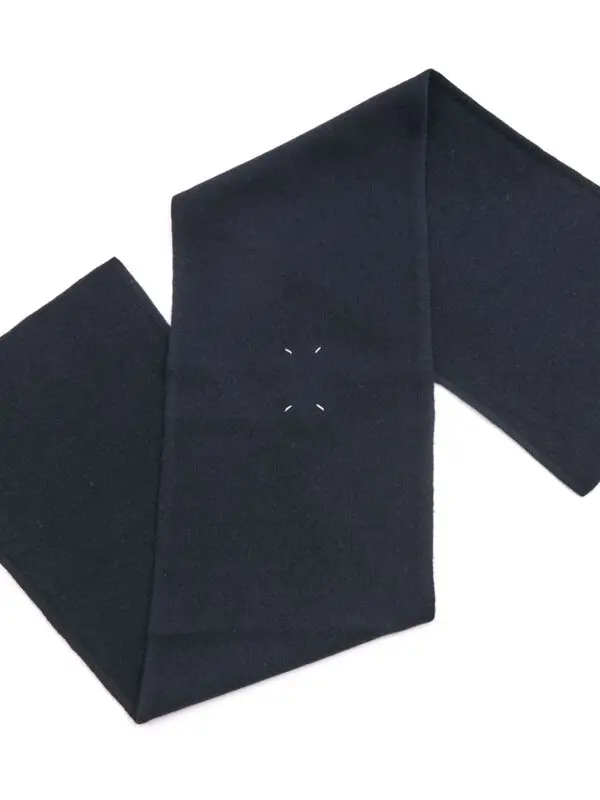 MAISON MARGIELA Four Stitches Scarf - Blue