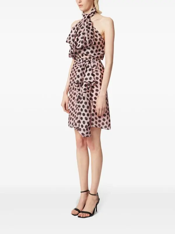 Nina Ricci Asymmetric Bow Skirt - Pink