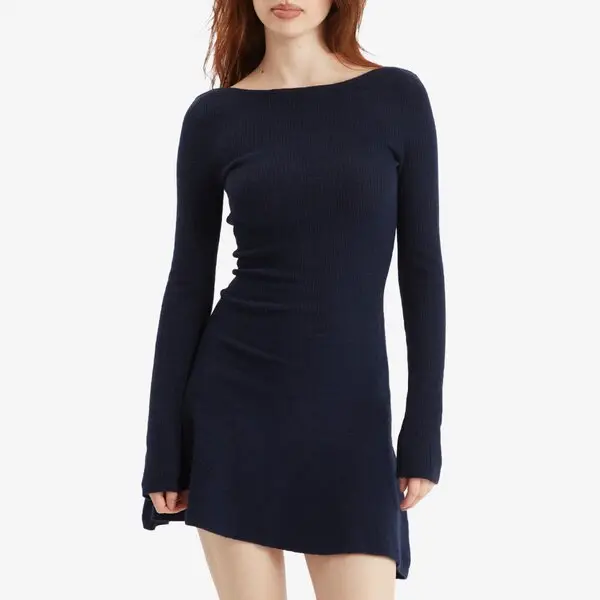 PEACHY DEN Claudine Knit Dress
