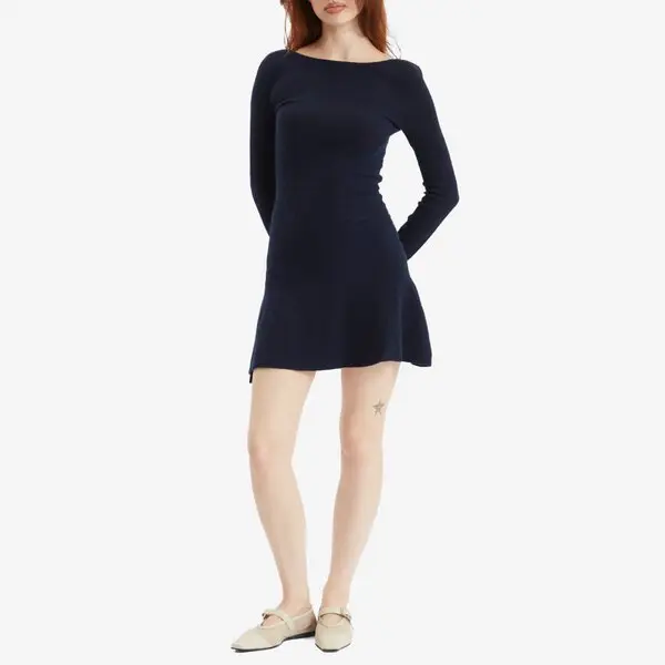 PEACHY DEN Claudine Knit Dress