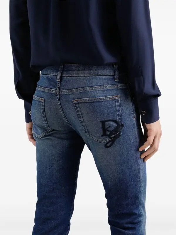 Dolce & Gabbana Logo-detail Jeans
