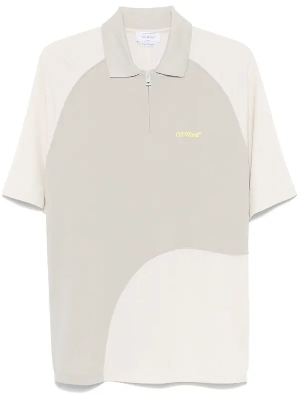Off-White Golf Polo Shirt - Neutrals