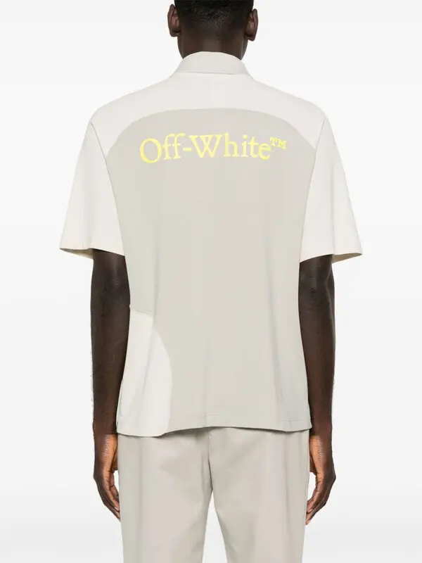 Off-White Golf Polo Shirt - Neutrals | Editorialist