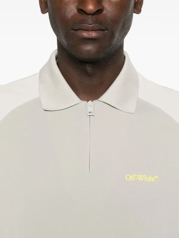 Off-White Golf Polo Shirt - Neutrals | Editorialist