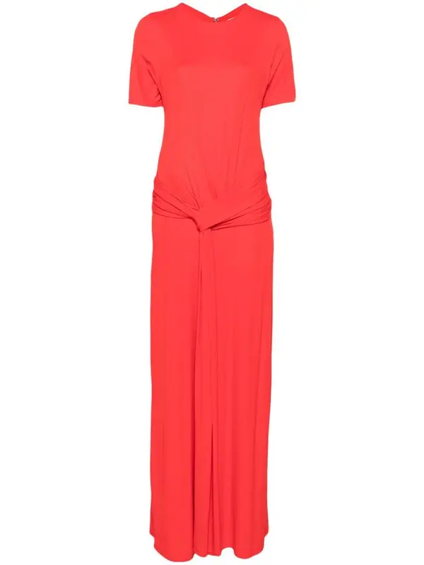 Simkhai Draped Maxi Dress - Red
