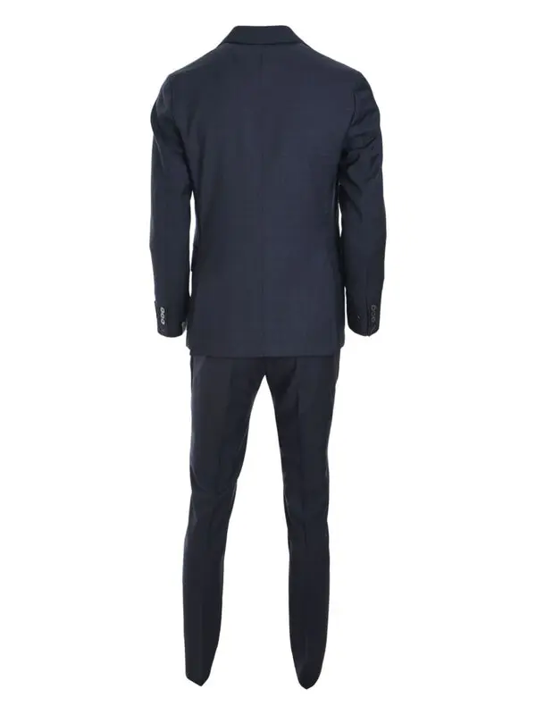 TOMBOLINI Virgin Wool Suit - Blue