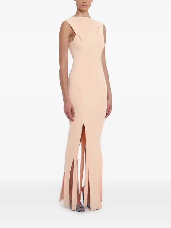 Victoria Beckham Pleat-detailing Maxi Dress
