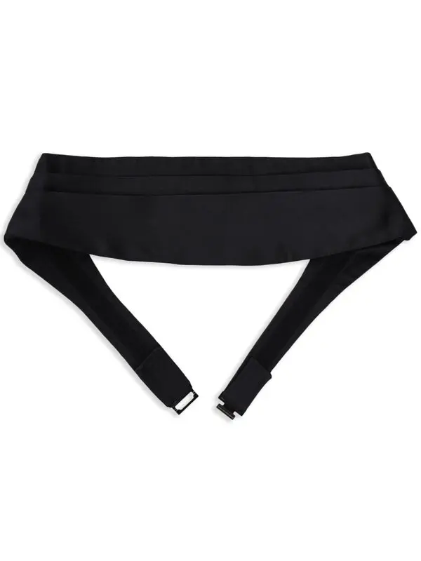 TOMBOLINI Silk Cummerbund - Black