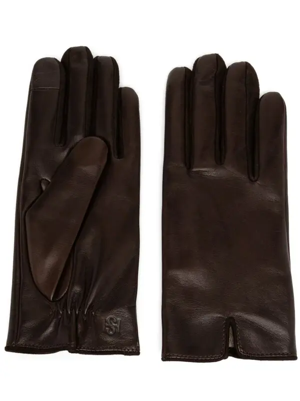 HANDSOME STOCKHOLM Essential Full-finger Gloves - Brown