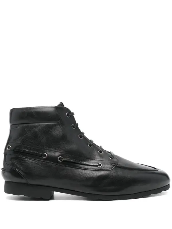 Bally Plume Ankle Boots - Black
