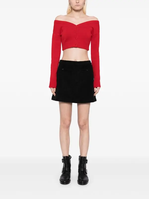 B+AB Corduroy Mini Skirt